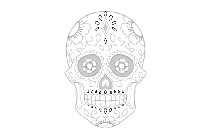 How to Draw a Sugar Skull | Envato Tuts+