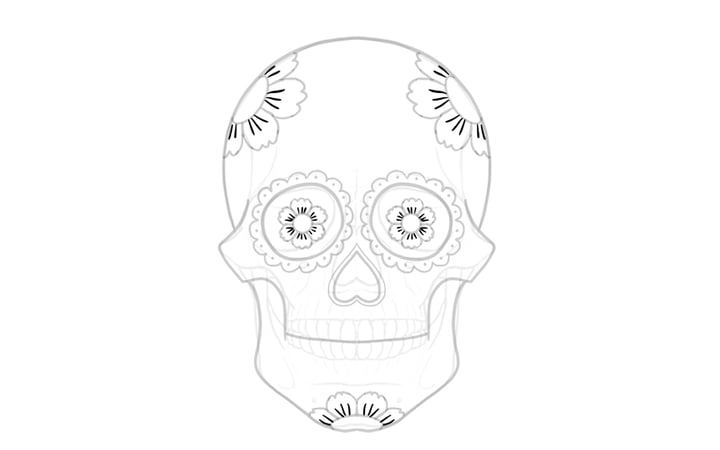 How to Draw a Sugar Skull | Envato Tuts+