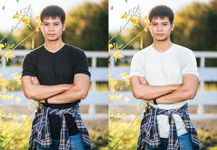 How to Change the Color of Clothing in Photoshop - iDevie