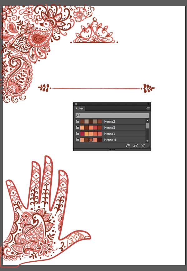 Create Henna Inspired Elements for a Festival Poster in Adobe ...
