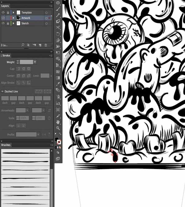 Create Your Own Popcorn Horror Box in Adobe Illustrator | Envato Tuts+