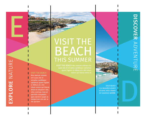 How to Create a Colorful Brochure for Print Using CorelDRAW | Envato Tuts+