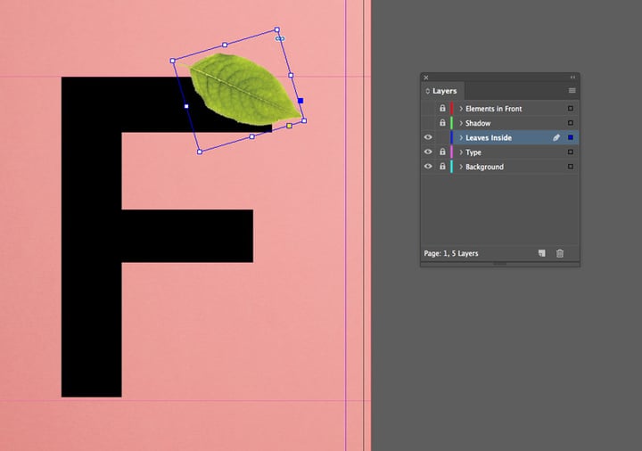How to Create a 3D Botanical Letter Effect in Adobe InDesign | Envato Tuts+