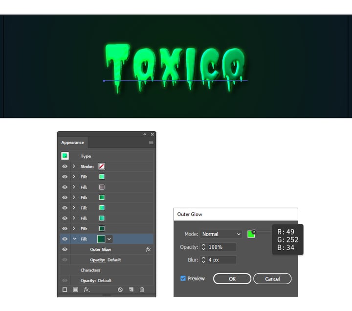 How to Create a Glow Effect Text Effect in Illustrator | Envato Tuts+
