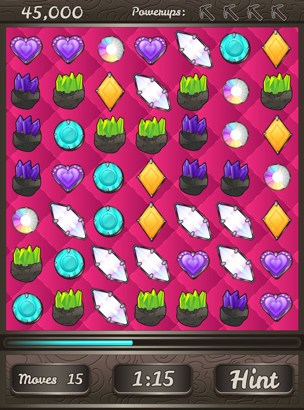 How to Design a Gem Swapping Mobile Game UI in Illustrator | Envato Tuts+