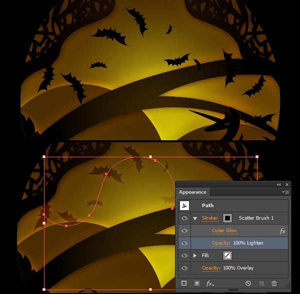 Create an Illuminated Digital Paper Cut-Out Scene in Adobe Illustrator ...