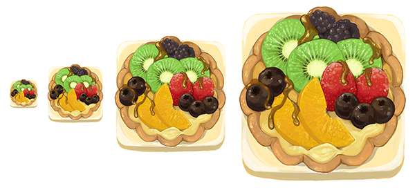 How to Paint a Delicious Fruit Tart Icon in Krita | Envato Tuts+