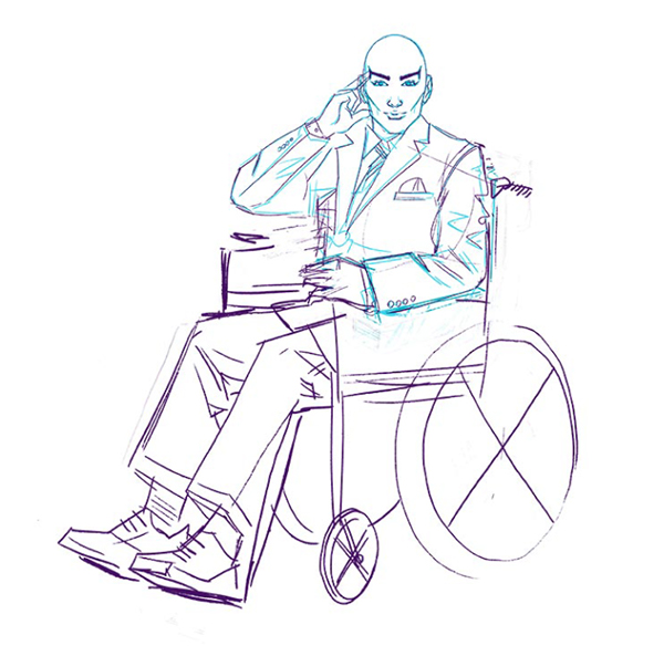 How to Create a Fabulous Professor X Pin-Up in Adobe Illustrator ...