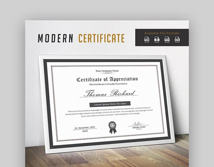Top 18 Plantillas de Certificados Gratis 2022 (Descargas para imprimir ...