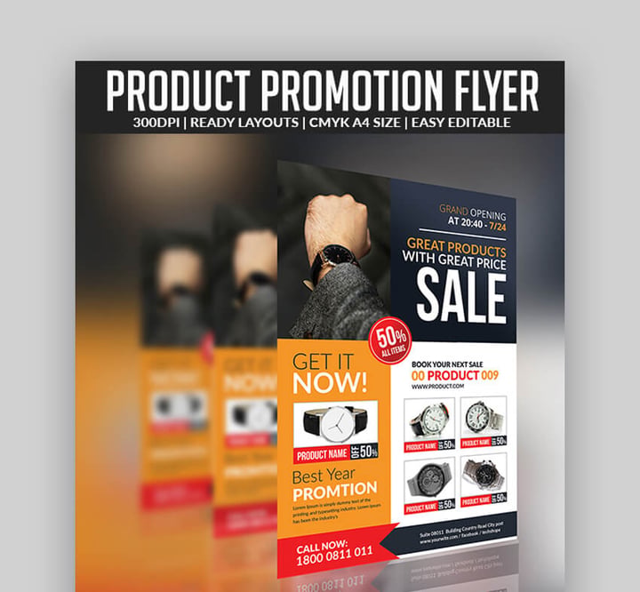 25+ plantillas para flyers de productos nuevos en el 2022 | Envato Tuts+