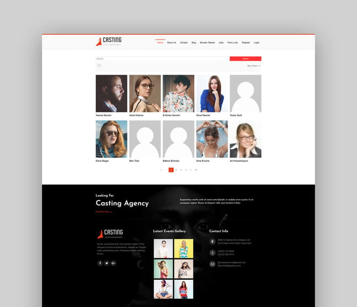 20+ Best Model Agency WordPress Themes 2025 | Envato Tuts+