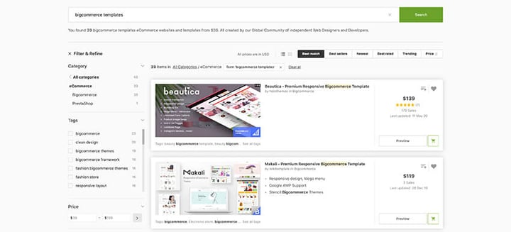 25 Best BigCommerce Templates for Your eCommerce Site | Envato Tuts+