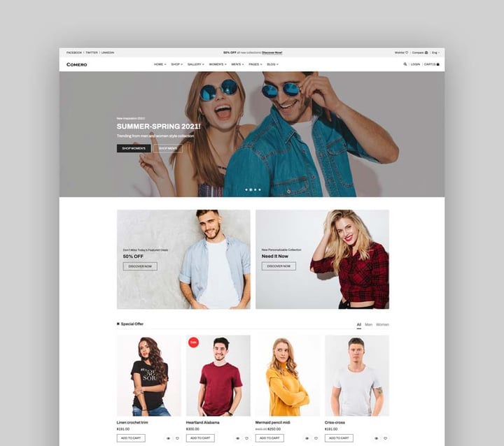 20+ Best Bootstrap eCommerce Templates (for Your Online Store) | Envato ...