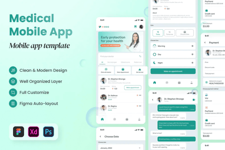 15+ Best Figma Mobile App Templates | Envato Tuts+