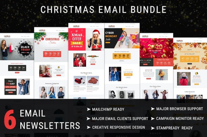 10 Best Christmas Email Templates for Festive Joy! | Envato Tuts+