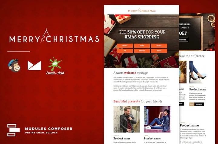 10 Best Christmas Email Templates for Festive Joy! | Envato Tuts+