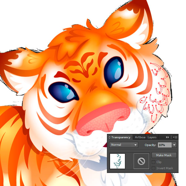 Creating an Adorable Strawberry Tiger in Adobe Illustrator | Envato Tuts+