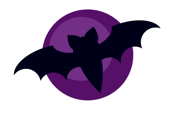 How to Create a Bat Icon in Adobe Illustrator Using Just Simple Ellipse ...