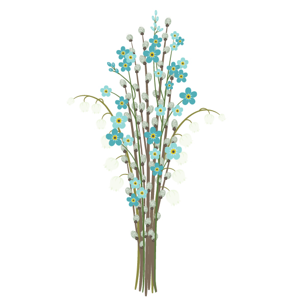 How to Create a Bouquet of Spring Flowers in Adobe Illustrator | Envato ...