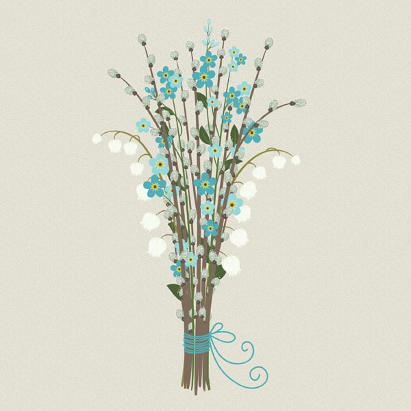 How to Create a Bouquet of Spring Flowers in Adobe Illustrator | Envato ...