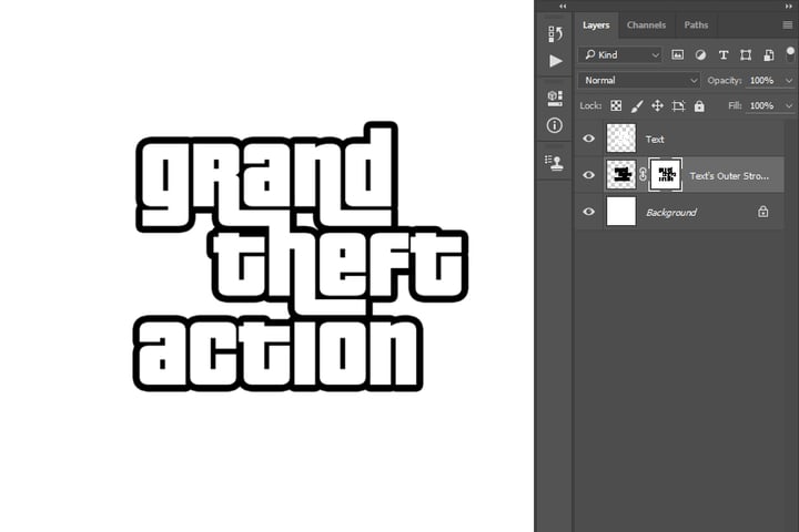 How to Create a GTA Text Effect Action in Adobe Photoshop | Envato Tuts+