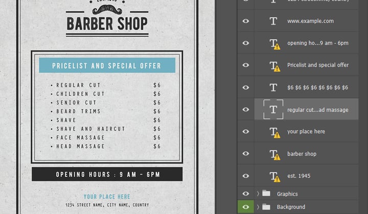 How to Add Bullet Points in Photoshop | Envato Tuts+