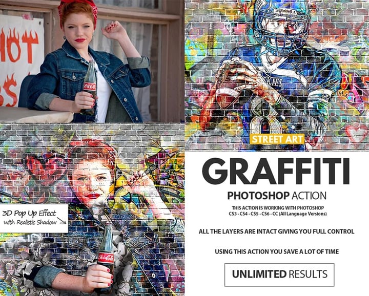 Cómo Crear un Efecto de Graffiti en Adobe Photoshop