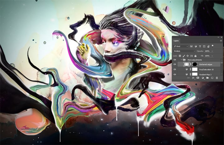 How to Create an Abstract, Psychedelic Portrait Photo Manipulation in ...