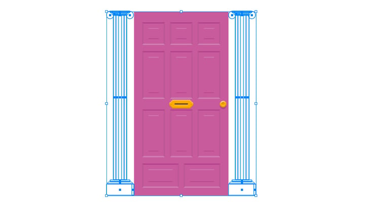 How to Create an Irish Door Illustration in Adobe Illustrator | Envato ...