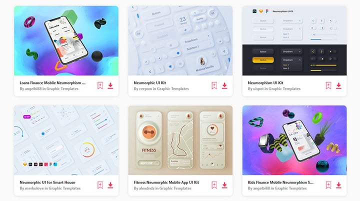 15 Top Soft UI and Neumorphic UI Kits | Envato Tuts+