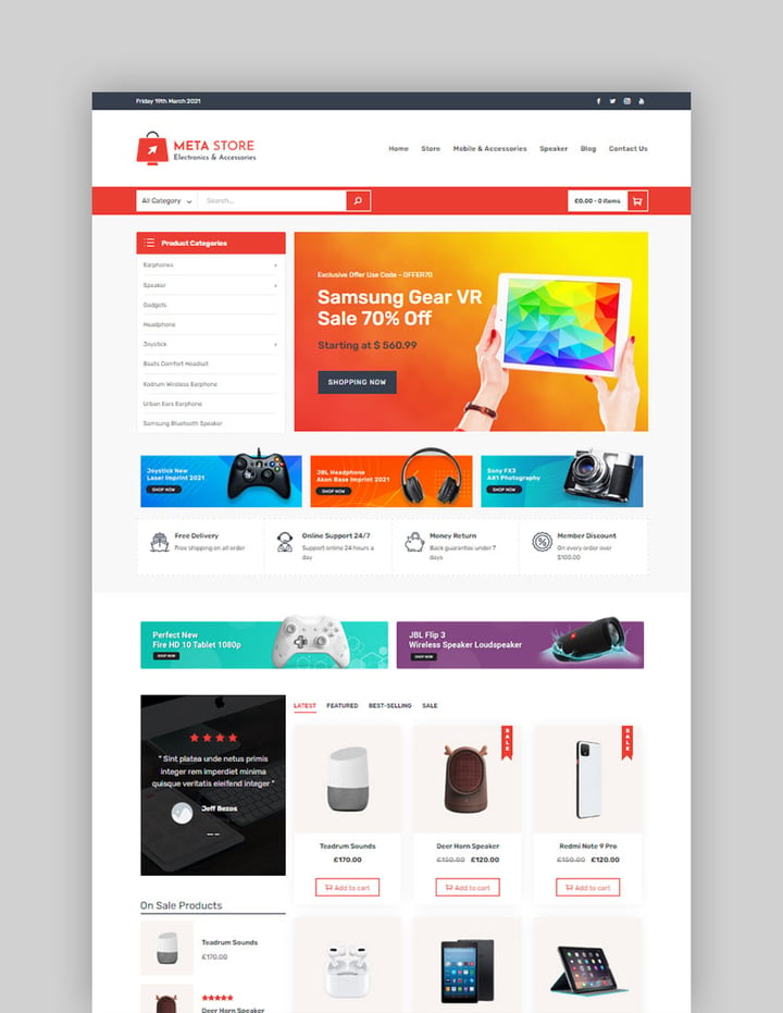 15+ Best WooCommerce Themes for Electronics Stores | Envato Tuts+