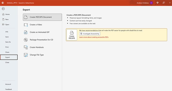 How to Make a PowerPoint Animated GIF From a PowerPoint Slide | Envato ...