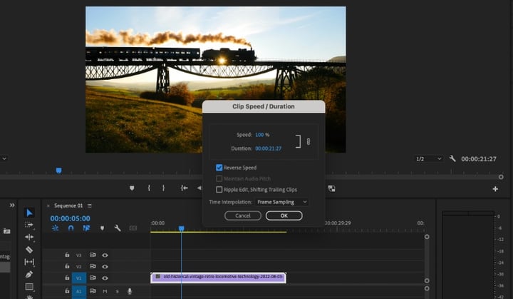 How to quickly reverse a video clip in Premiere Pro | Envato Tuts+