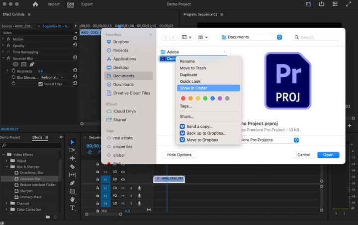 How to quickly delete projects in Adobe Premiere Pro | Envato Tuts+