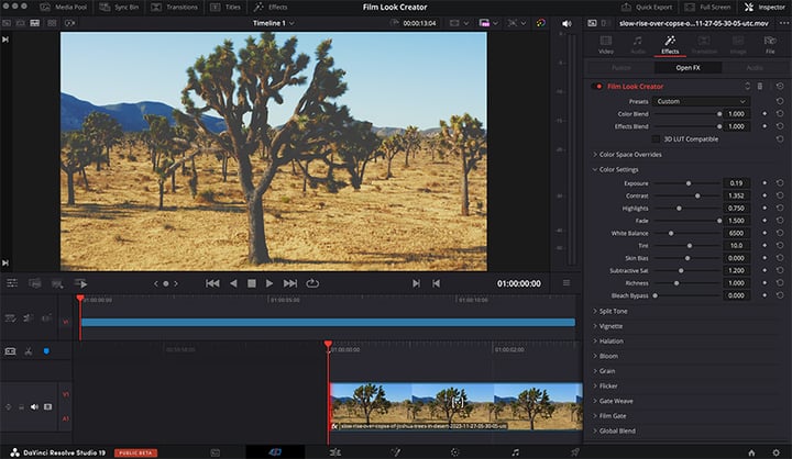 How to Use DaVinci Resolve’s New Film Look Creator | Envato Tuts+