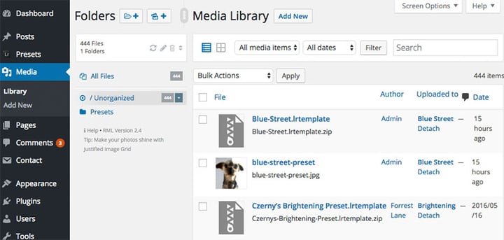 How to Organize Your Photos in WordPress With WP Real Media Library ...