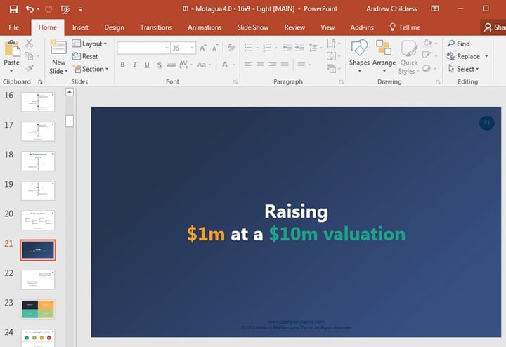 Cara Membuat Presentasi PowerPoint Profesional (Dengan Template ...