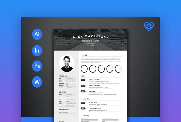 25+ Best One-Page Resume Templates (Simple to Use Format Examples 2025 ...