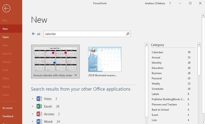 Cómo insertar rápidamente un calendario en PowerPoint con plantillas ...