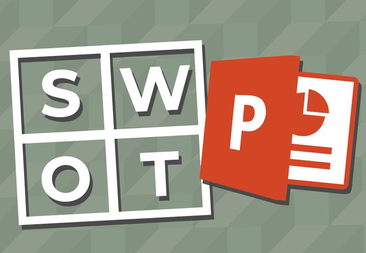 Cara Membuat Slide Analisis SWOT PowerPoint Dengan Template PPT ...