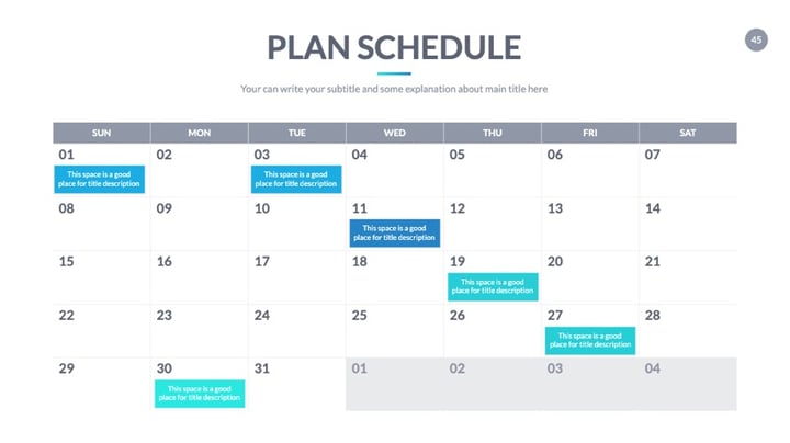 How to Quickly Customize a Google Slides Calendar Template | Envato Tuts+