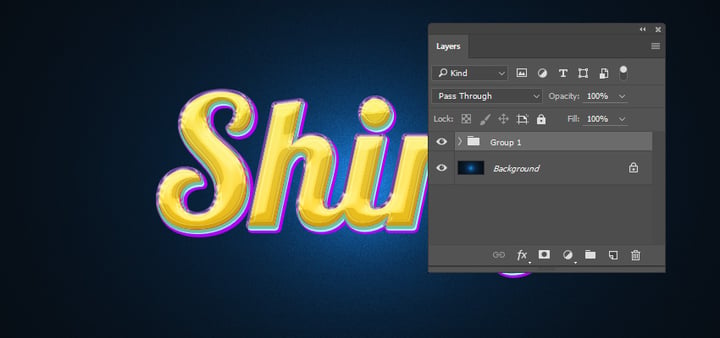 How to Create a Colorful and Shiny Text Effect in Adobe Photoshop ...