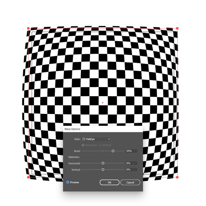 How to make a warped checkerboard pattern in Illustrator | Envato Tuts+