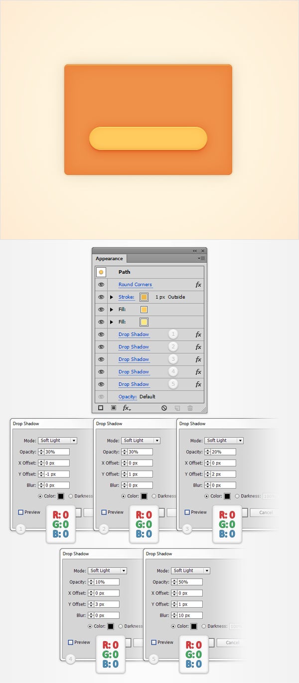 Create a Simple Subscription Web Element in Adobe Illustrator | Envato ...