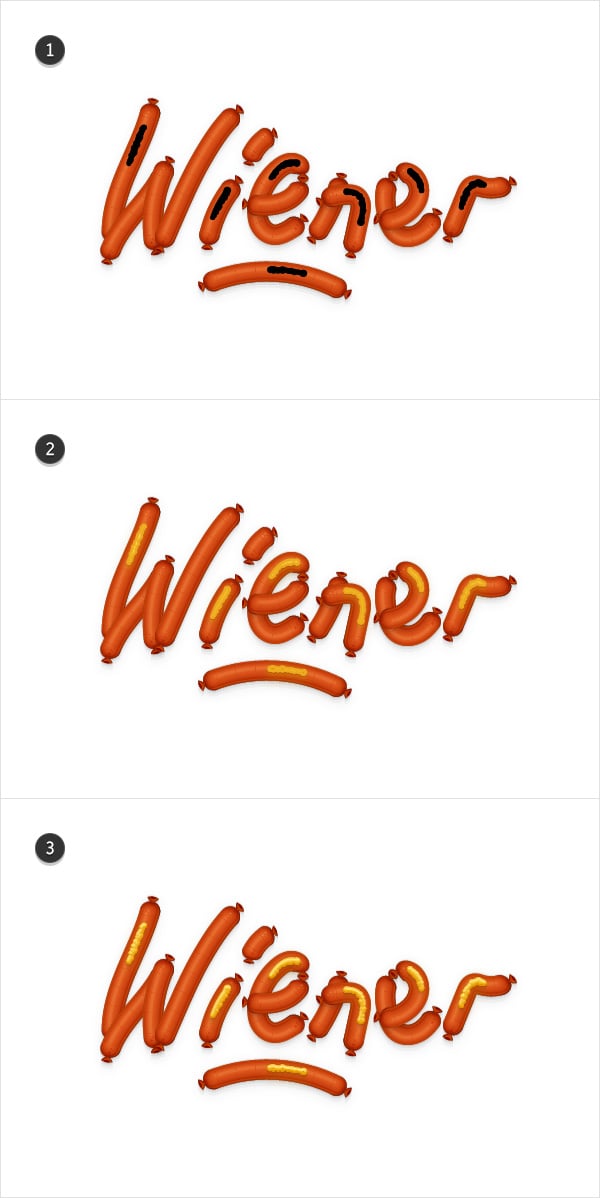 How to Create a Fun Wiener Text Effect in Adobe Illustrator | Envato Tuts+