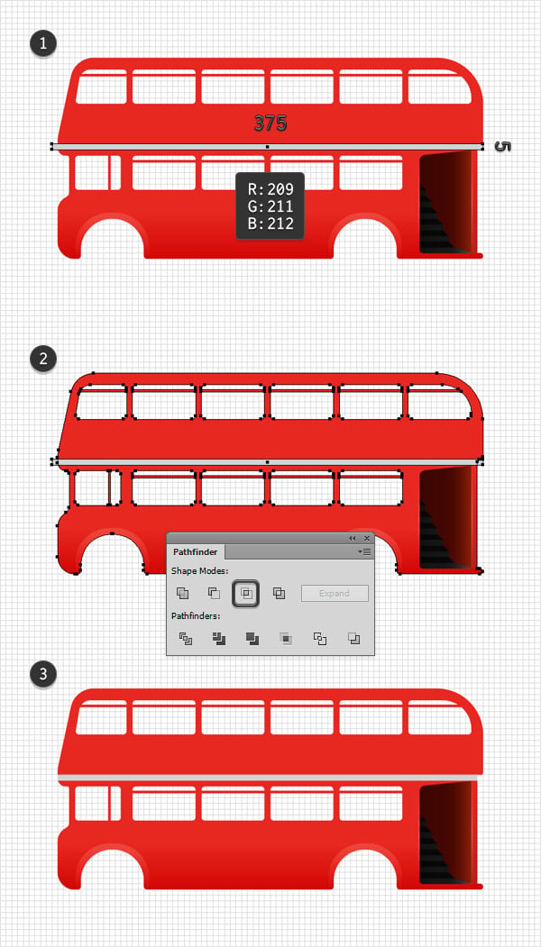 Create a Double-Decker Bus Illustration in Adobe Illustrator | Envato Tuts+
