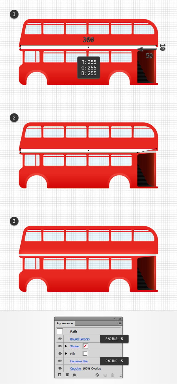 Create a Double-Decker Bus Illustration in Adobe Illustrator | Envato Tuts+
