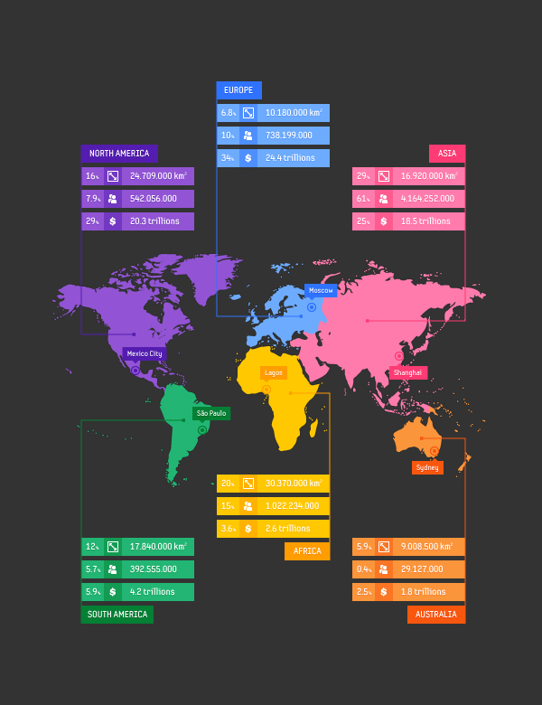 How to Create a Vector Map Infographic in Adobe Illustrator | Envato Tuts+