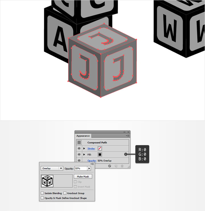 How to Create an Alphabet Blocks Text Effect in Adobe Illustrator ...