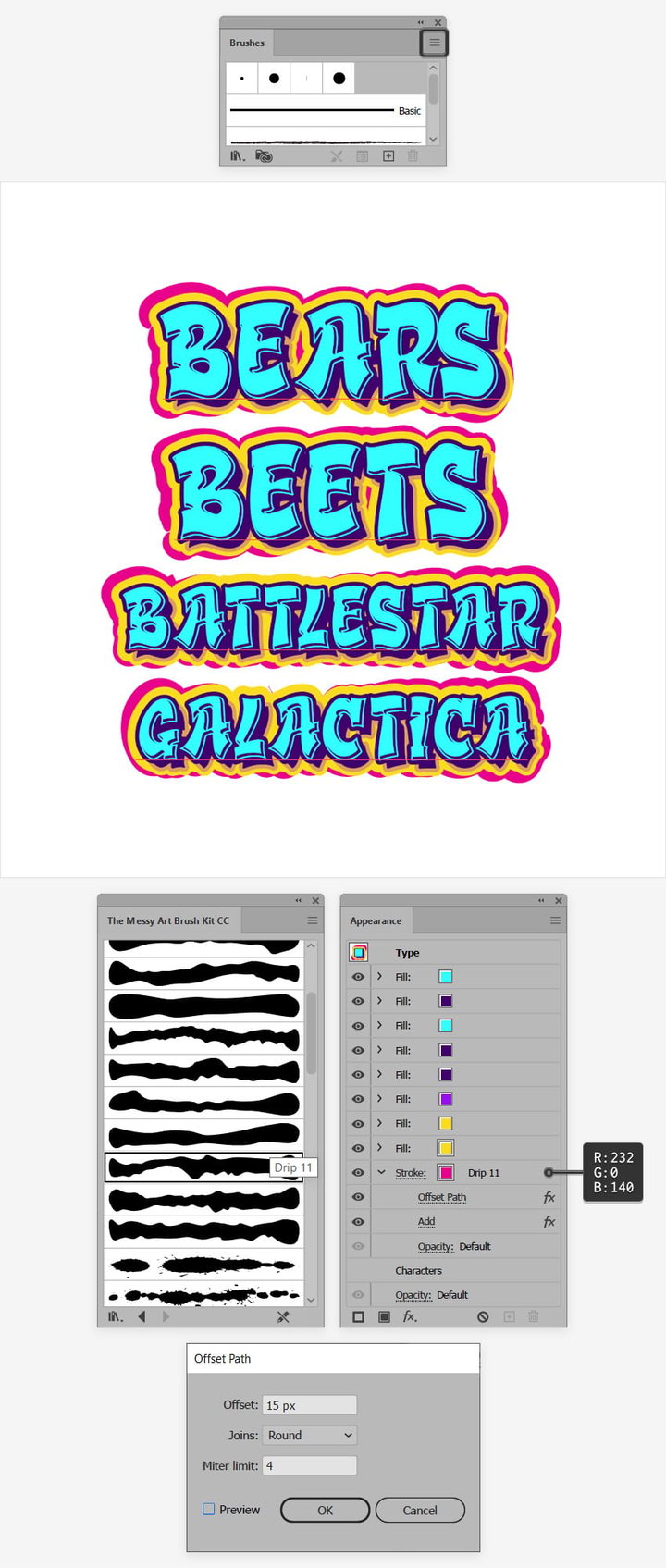 How to Create a Graffiti Text Effect in Illustrator | Envato Tuts+